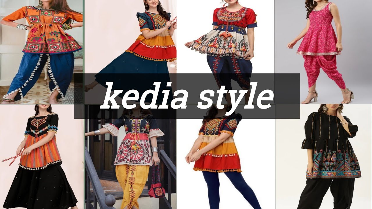 Kedia top || kedia style with dhoti || Tradition Kedia dress || Kediyu ...