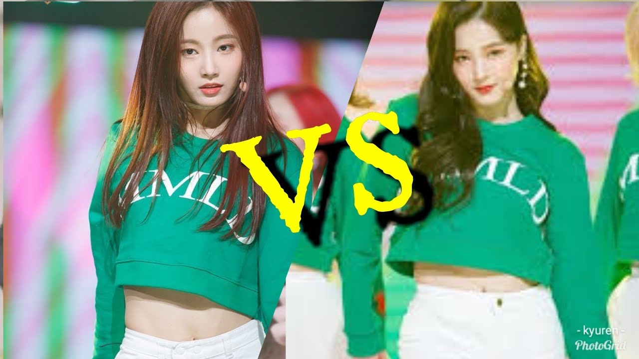 Nancy vs Yeonwoo Baam Baam Live - YouTube