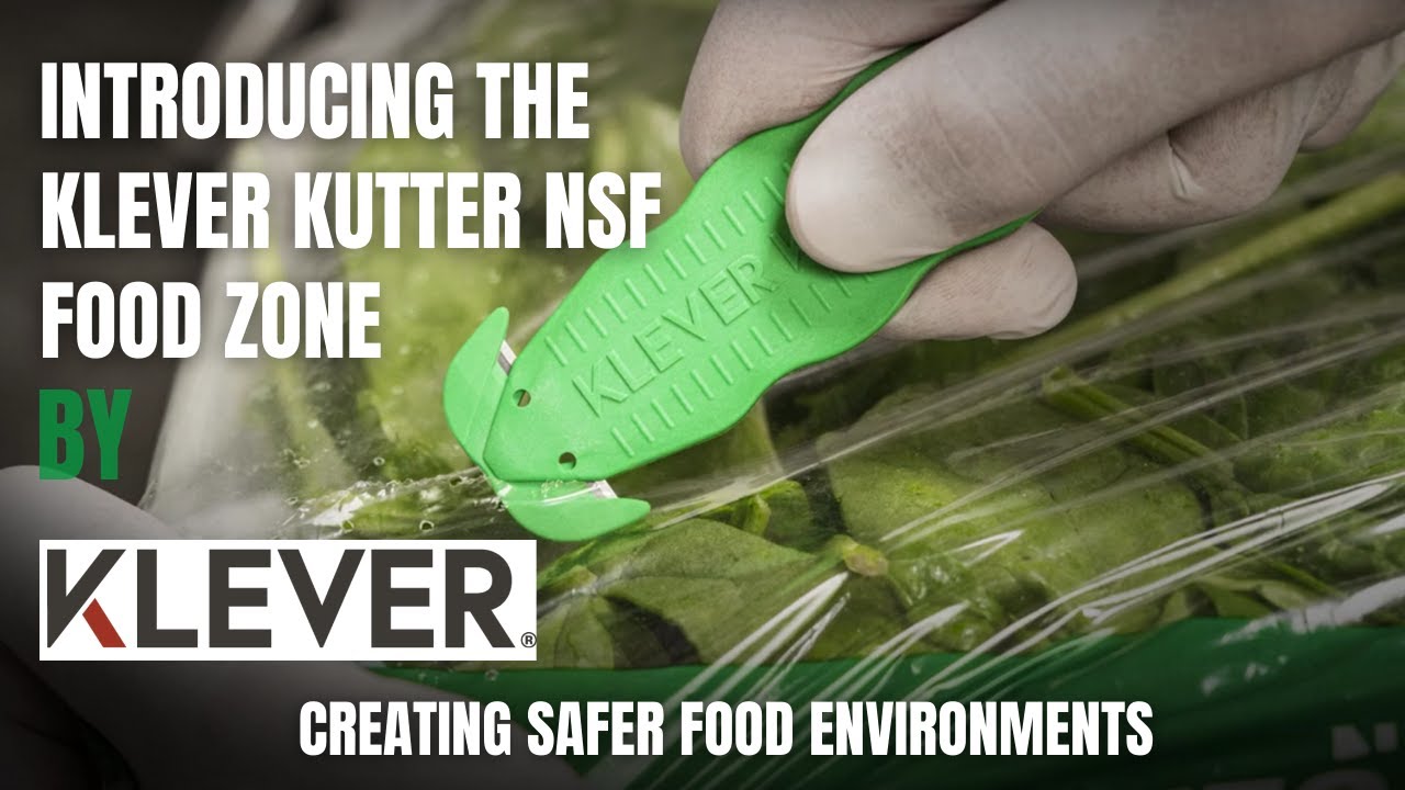 Klever Kutter NSF Food Zone || The Ultimate Food-Safe Concealed Cutter ...