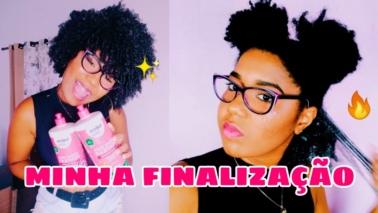 MINHA FINALIZAÇÃO | CABELO CRESPO - MONIQUE COSTA - YouTube