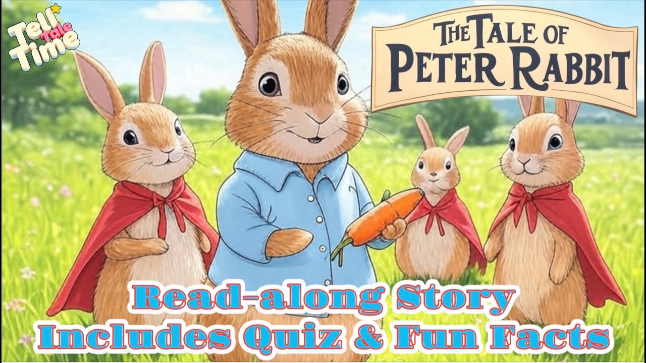 Read-along Kid's Story | The Tale of Peter Rabbit | Beatrix Potter ...