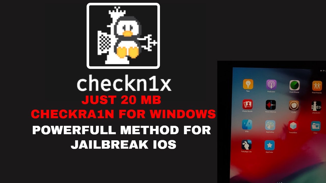 Checkn1x Jailbreak Windows | Checkn1x Windows|Checkra1n Jailbreak iOS ...