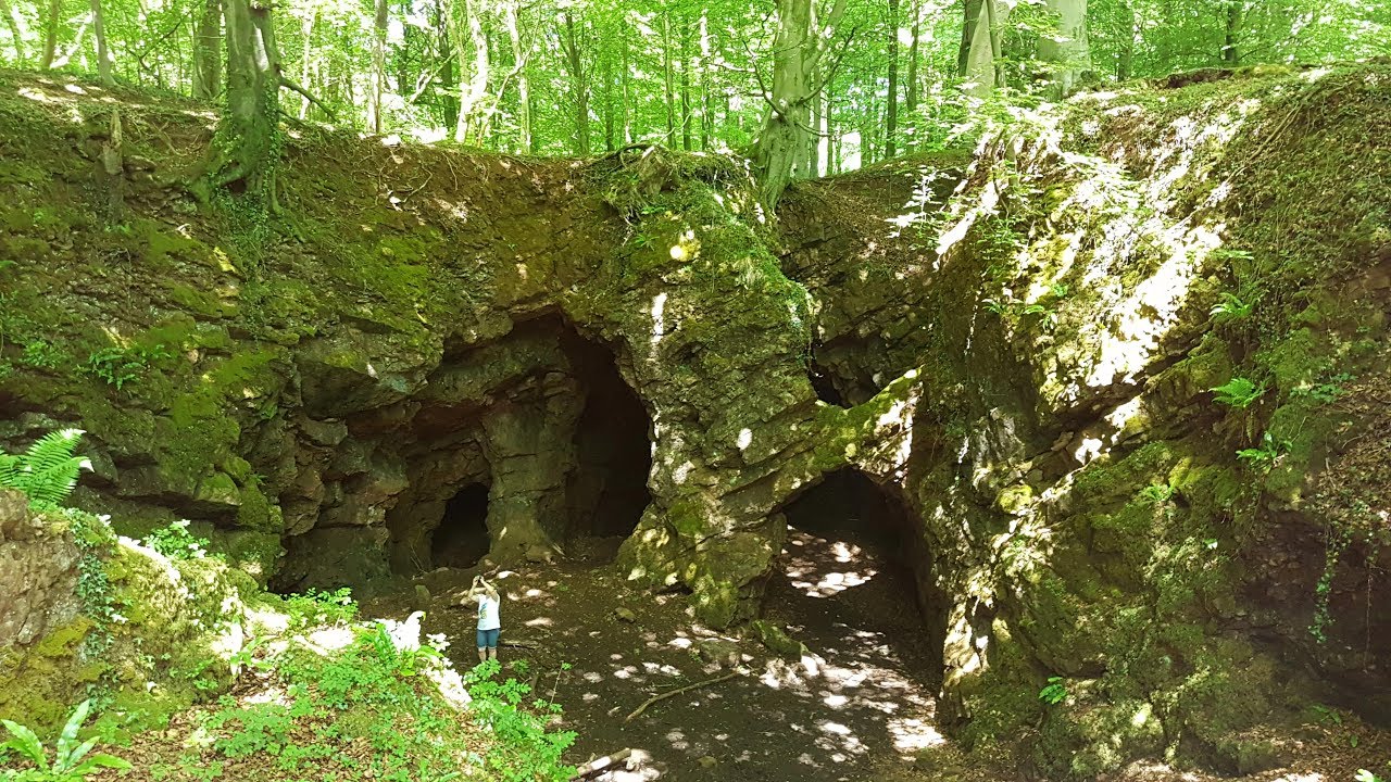 Three Bears Cave, Fforest Fawr - YouTube