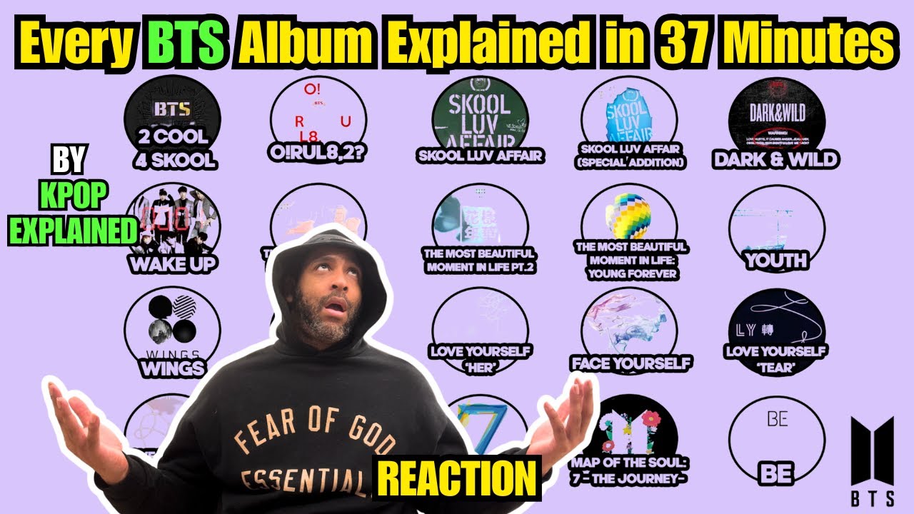 BTS ALBUMS ARE MASTERPIECES AND HERE'S WHY! Every BTS Album Explained ...