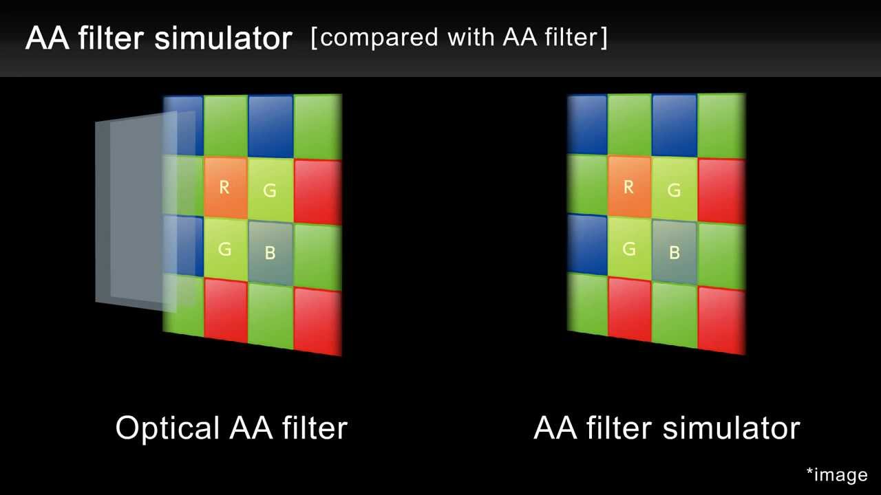 PENTAX K-3 "AA filter simulator" - YouTube