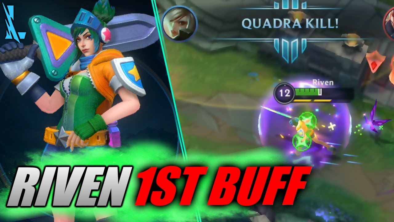 Riven 1st Buff - Wild Riven - YouTube