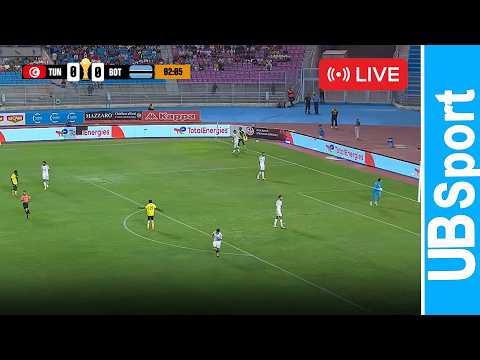 🔴EN DIRECT : TUNISIE - BOTSWANA  ( ÉLIMINATOIRE CAN 2027 )