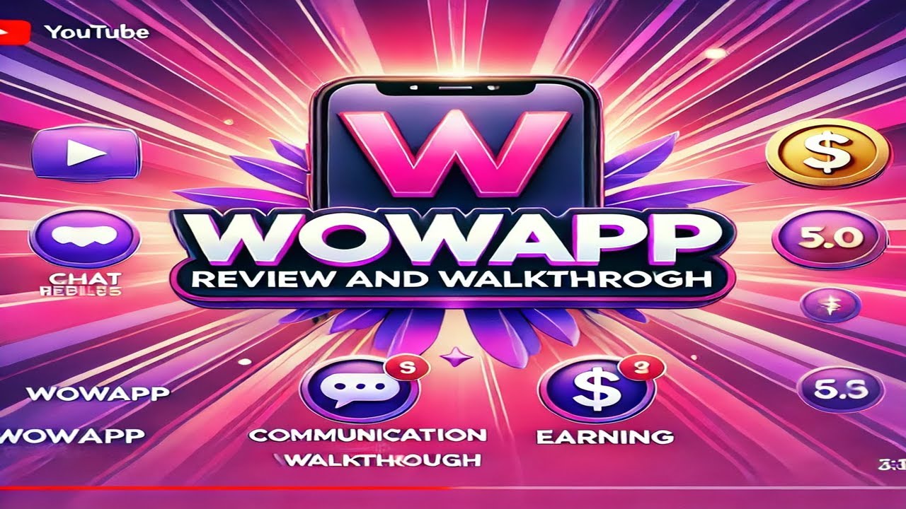 WowApp - A Comprehensive Guide to Earning and Communicating - YouTube