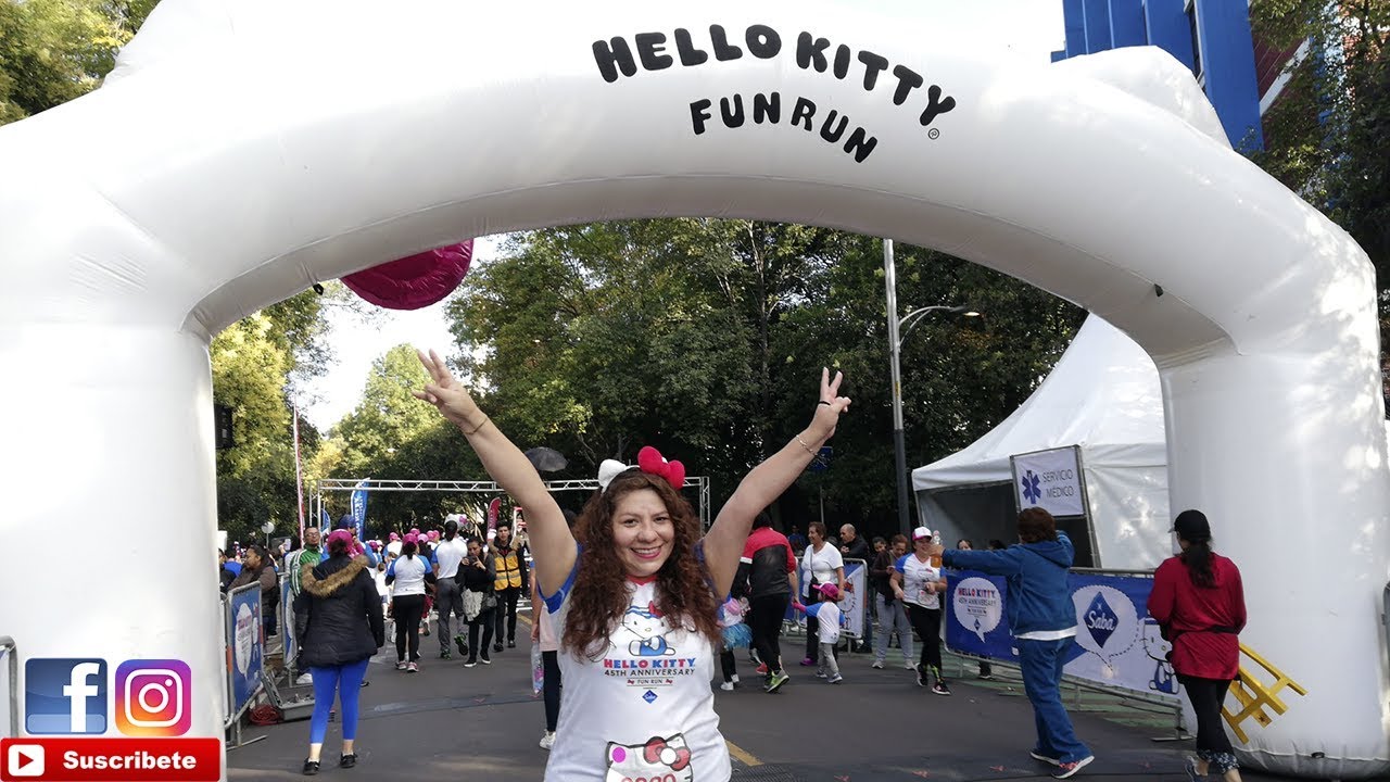 Recorrido de la caminata de Hello Kitty Fun Run 45 - YouTube