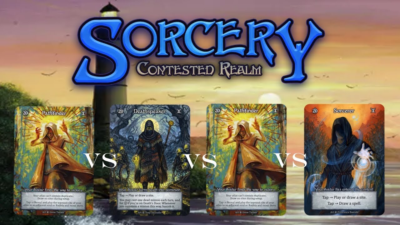 4 Player Sorcery Contested Realm - YouTube
