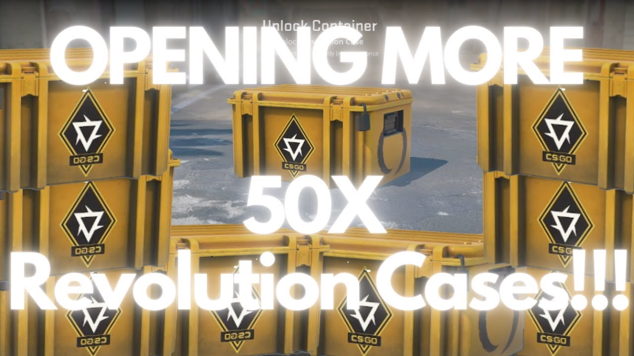 CS2: Opening 50 More Revolution Cases!!! This is Why You Don't Buy ...