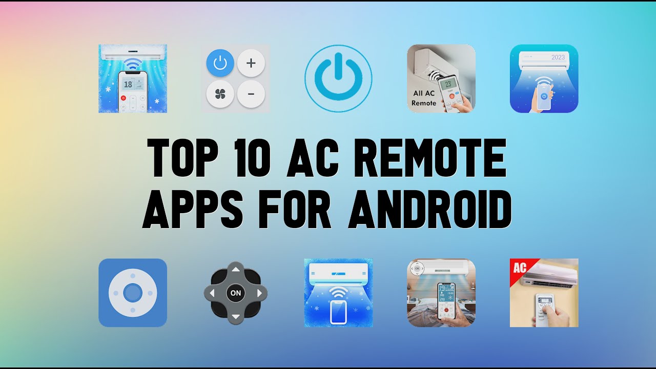 10 Best AC Remote Apps For Android - YouTube