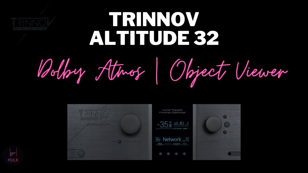 Trinnov Altitude 32: Dolby Atmos Object Viewer - YouTube