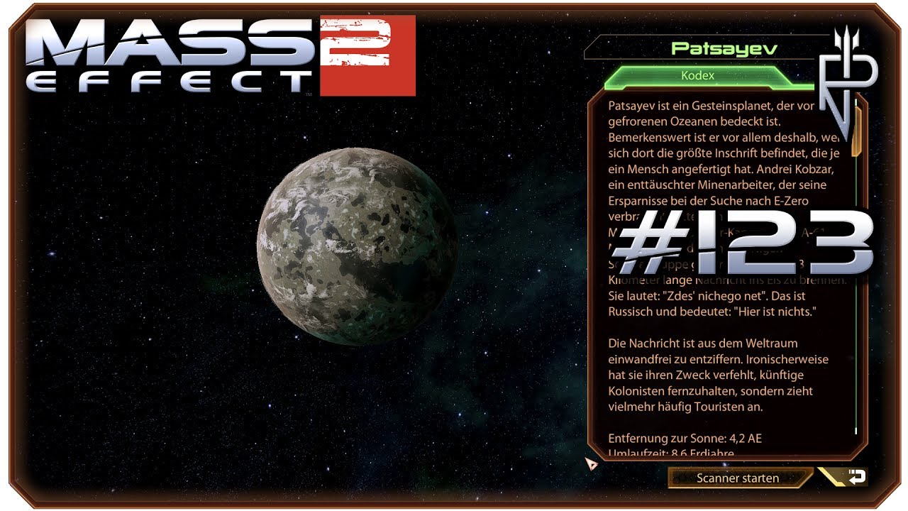 Let’s Play ☄ Mass Effect 2 ★ #123 Das Hekate- und das Pamyat-System ...