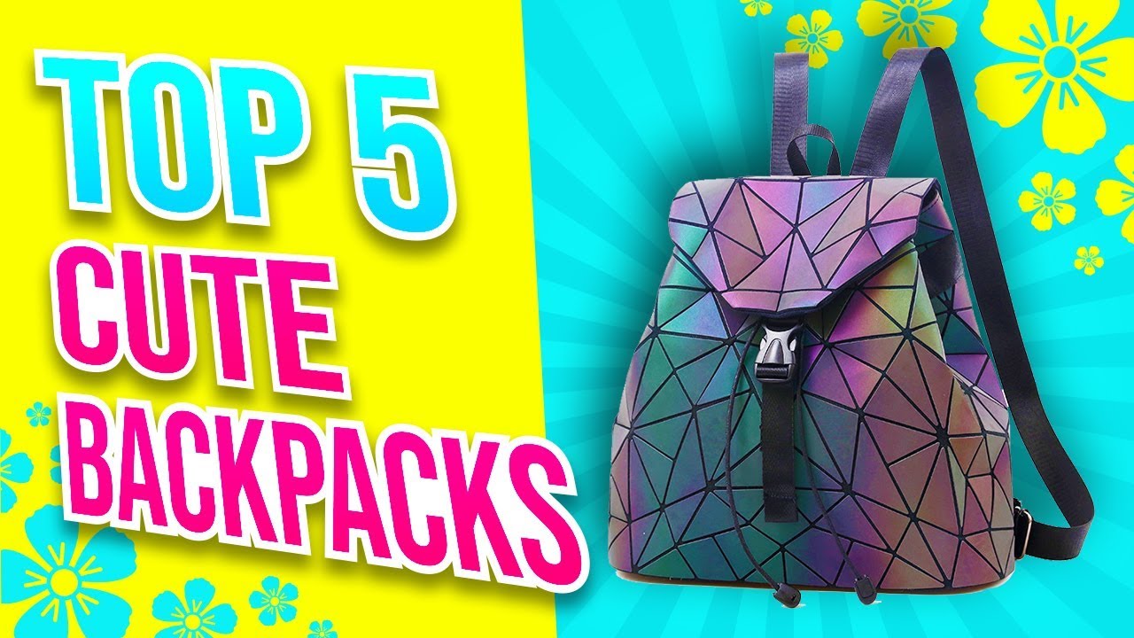 Cute Backpacks on Amazon? | Top 5 Backpacks for Females - YouTube