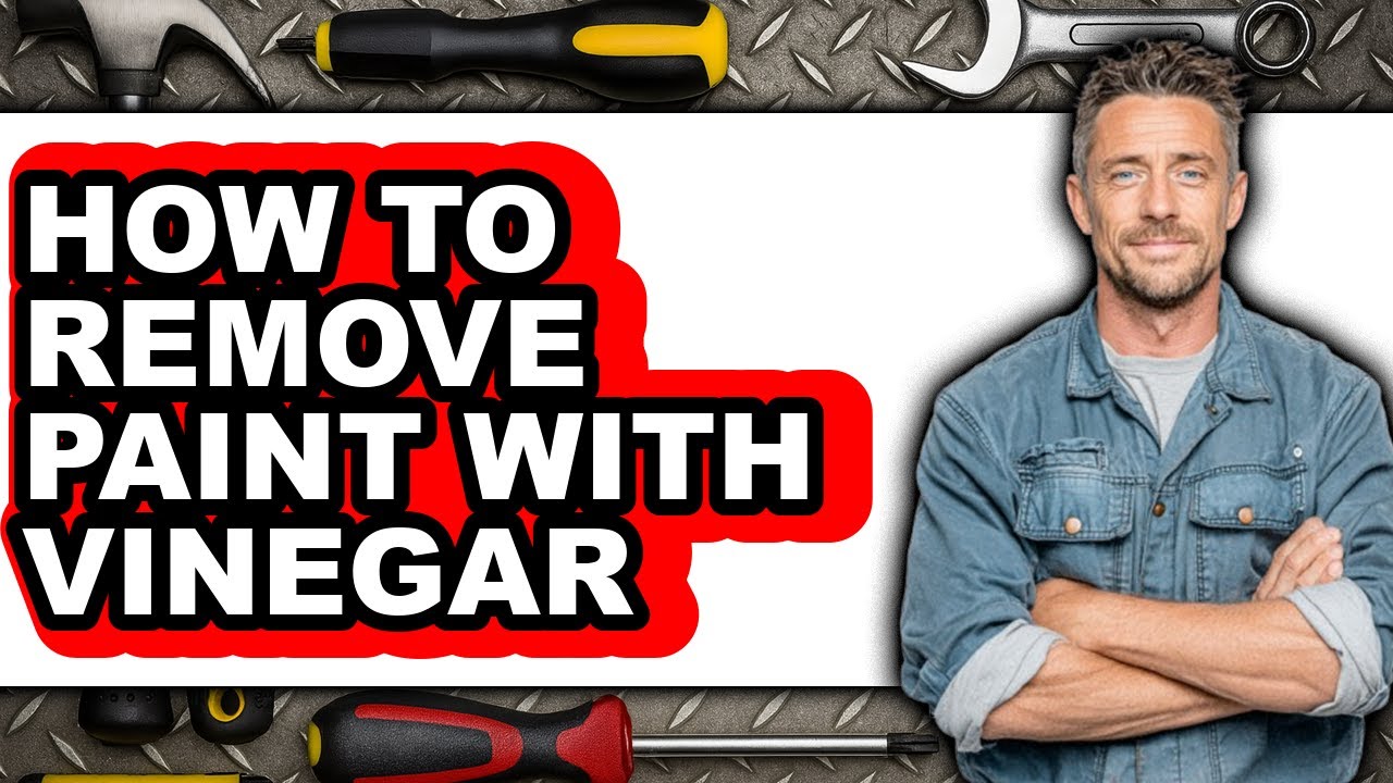 How to Remove Paint with Vinegar (only Way) - YouTube