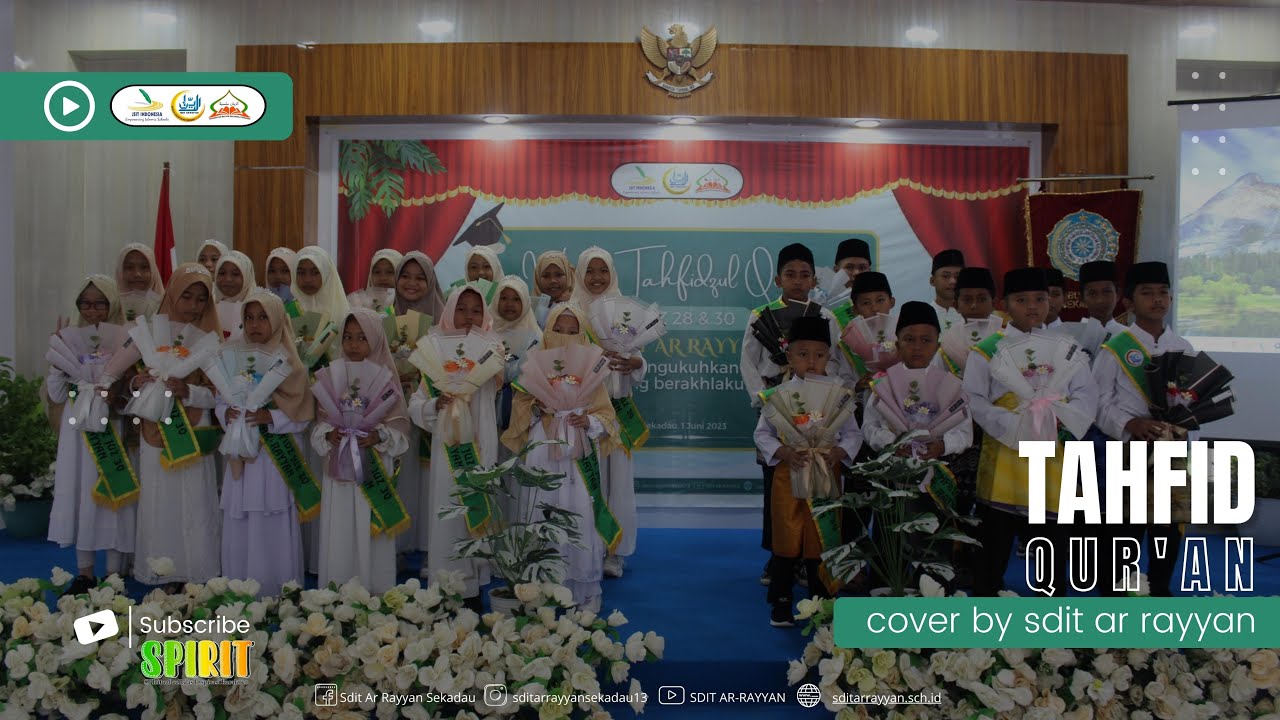 "Tahfidz Qur'an" Cover by SDIT AR RAYYAN - YouTube