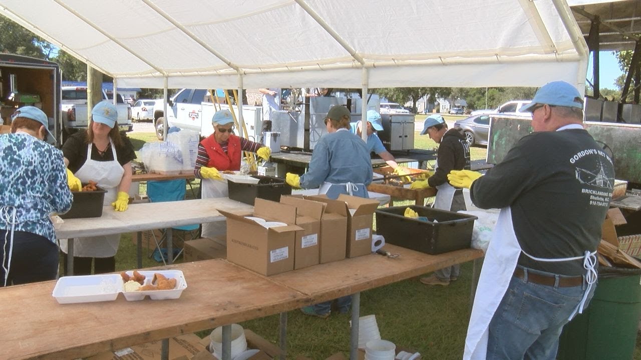 Wilmington Shrine Club hosts its 49th annual fish fry fundraiser - YouTube