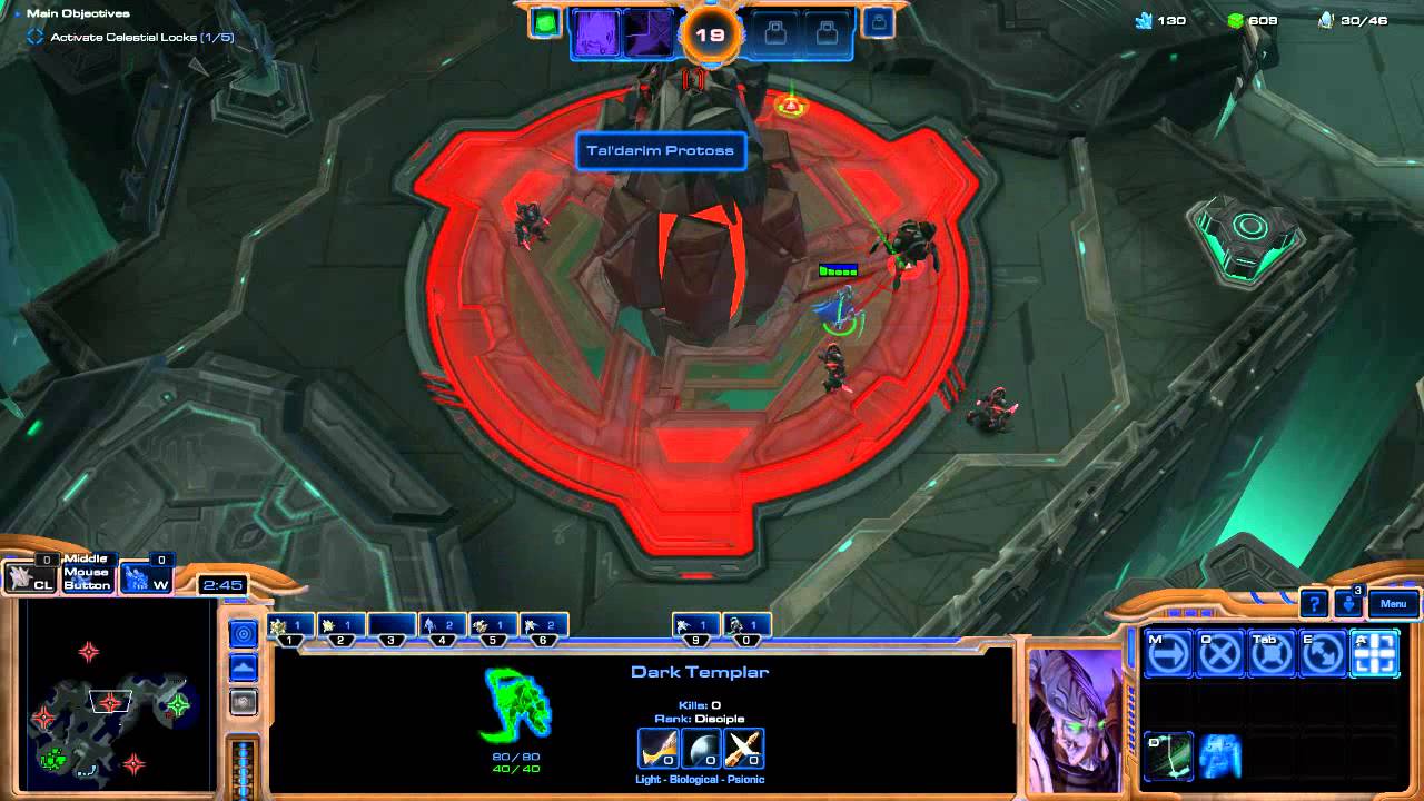 StarCraft II Temple of unification Brutal 4:48 - YouTube