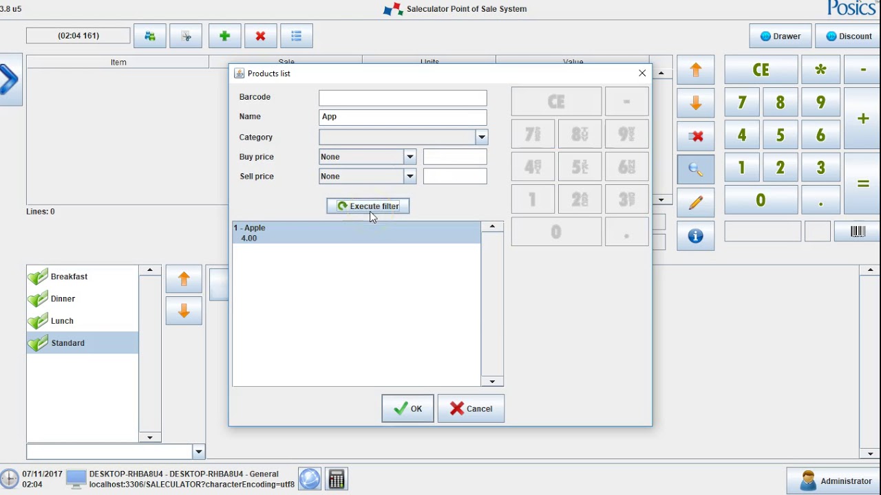 Saleculator - Adding Items To The Sales Screen - YouTube