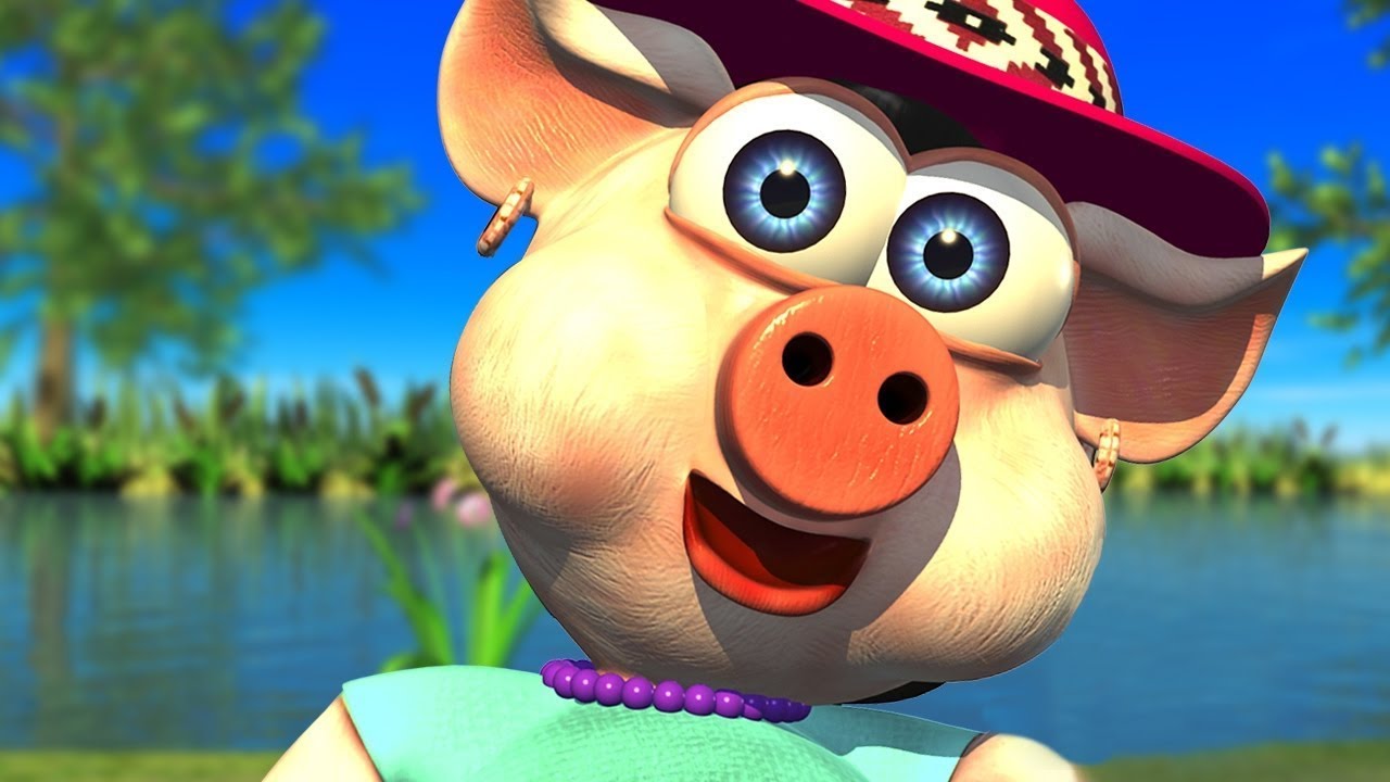 Mrs Pig Went Out for a Walk - Zenon's Farm Nursery Rhymes | The ...