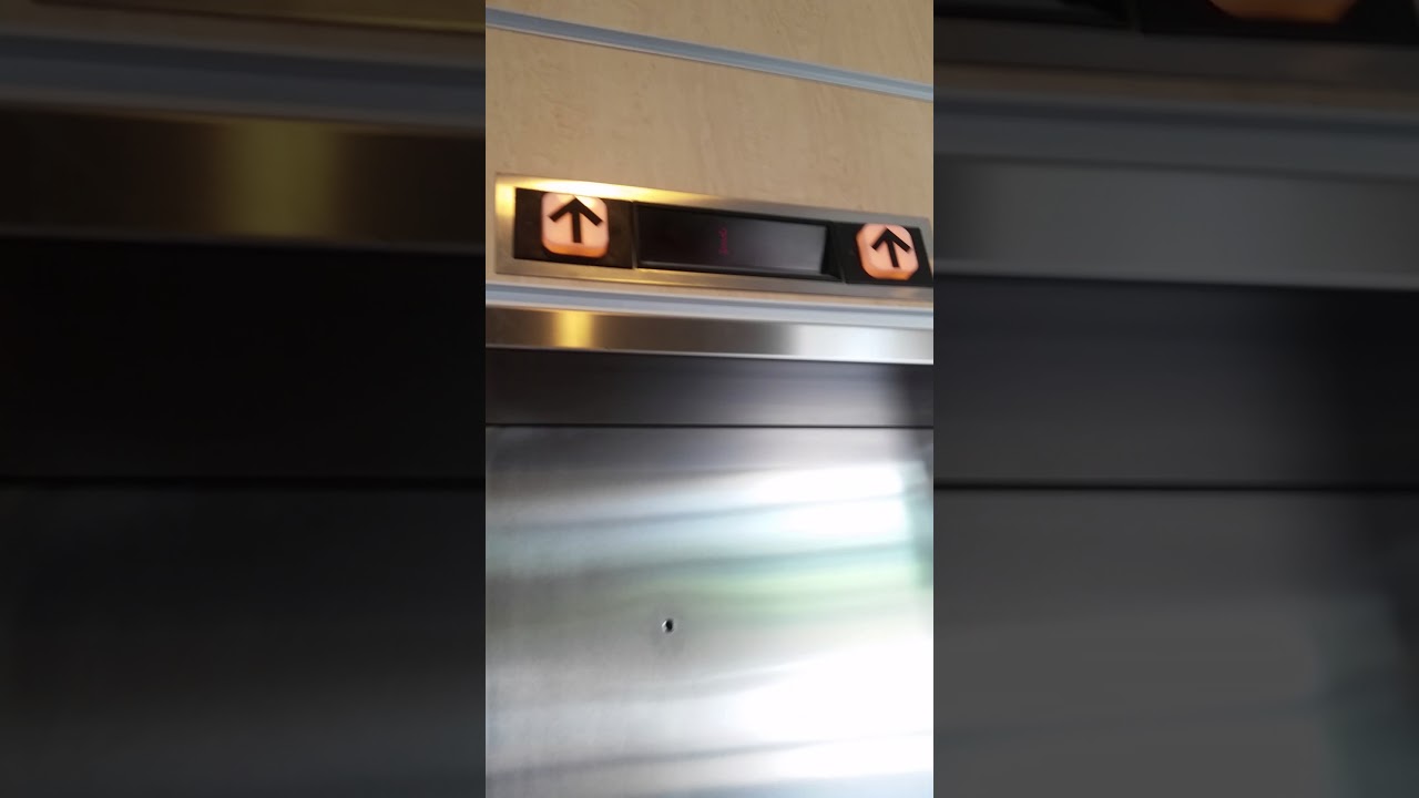 ThyssenKrupp impulse elevator at the Chattanooga Convention Center in downtown Chattanooga TN ...