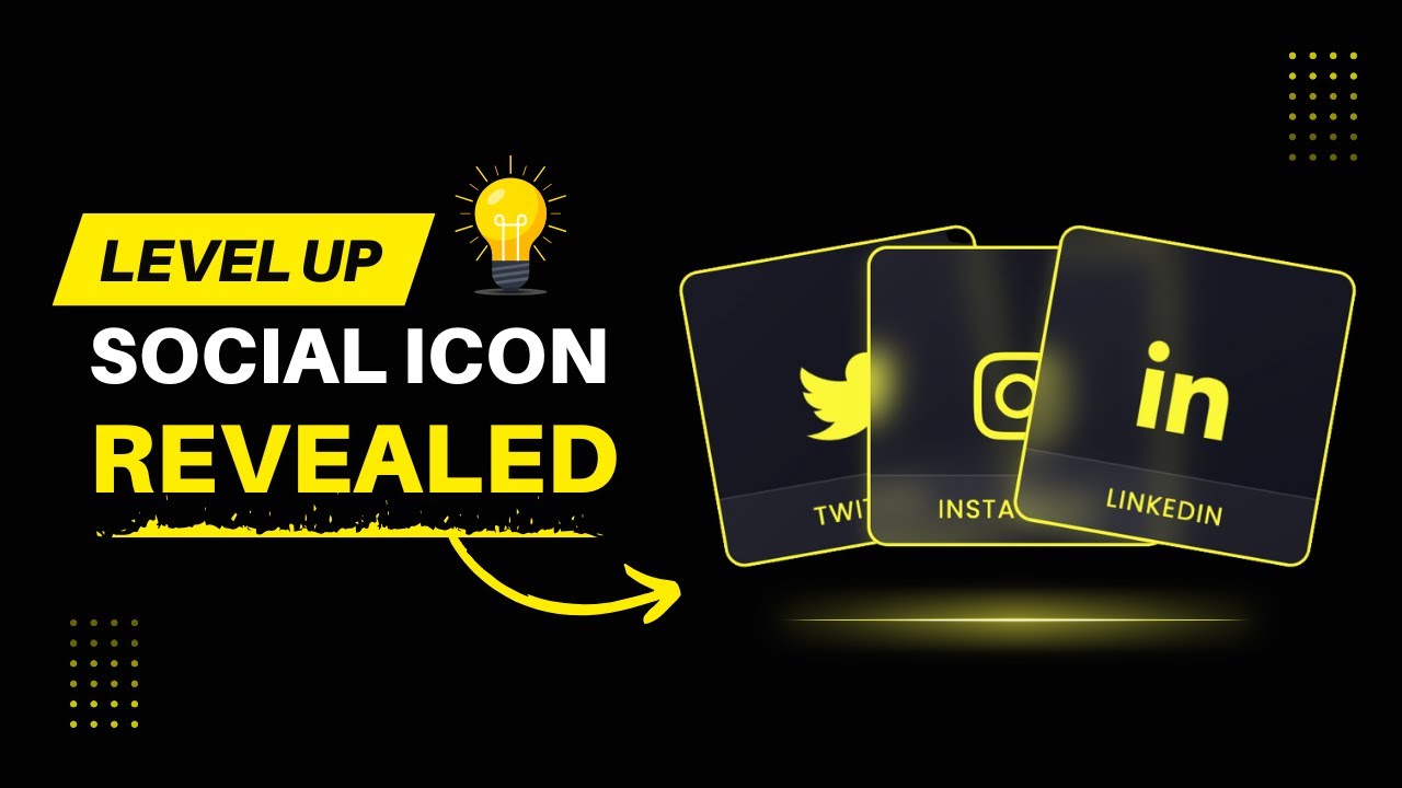 This Social Icon Hover Effect Will Instantly Upgrade Your UI | HTML ...
