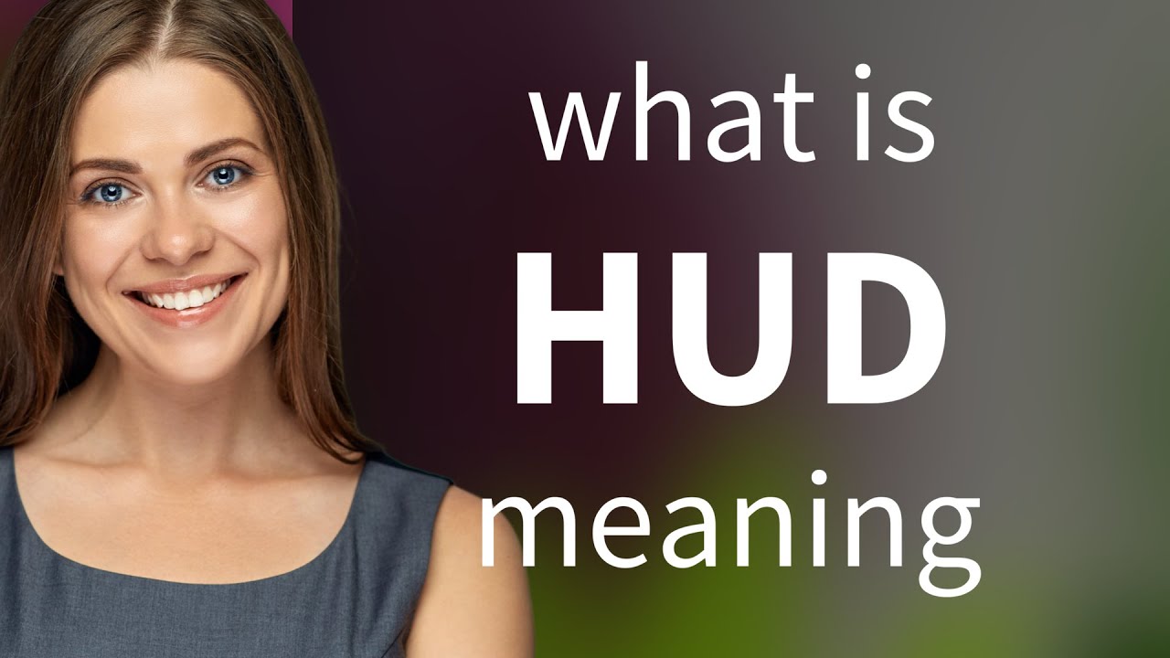 Hud | what is HUD definition - YouTube