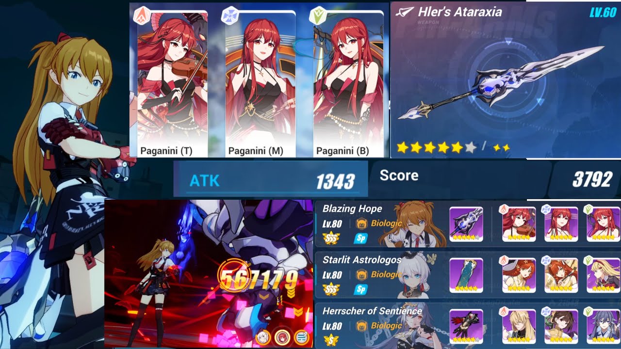 HI3 EX:RL 12/04 Assaka: 792 Vs Asuka HoS SA w/ Eyetracker | Happy ...