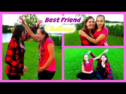 Best Friend Challenge With Ice Water