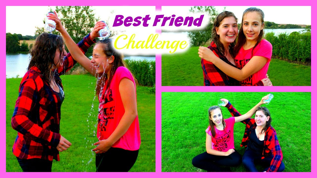 Best Friend Challenge With Ice Water - YouTube