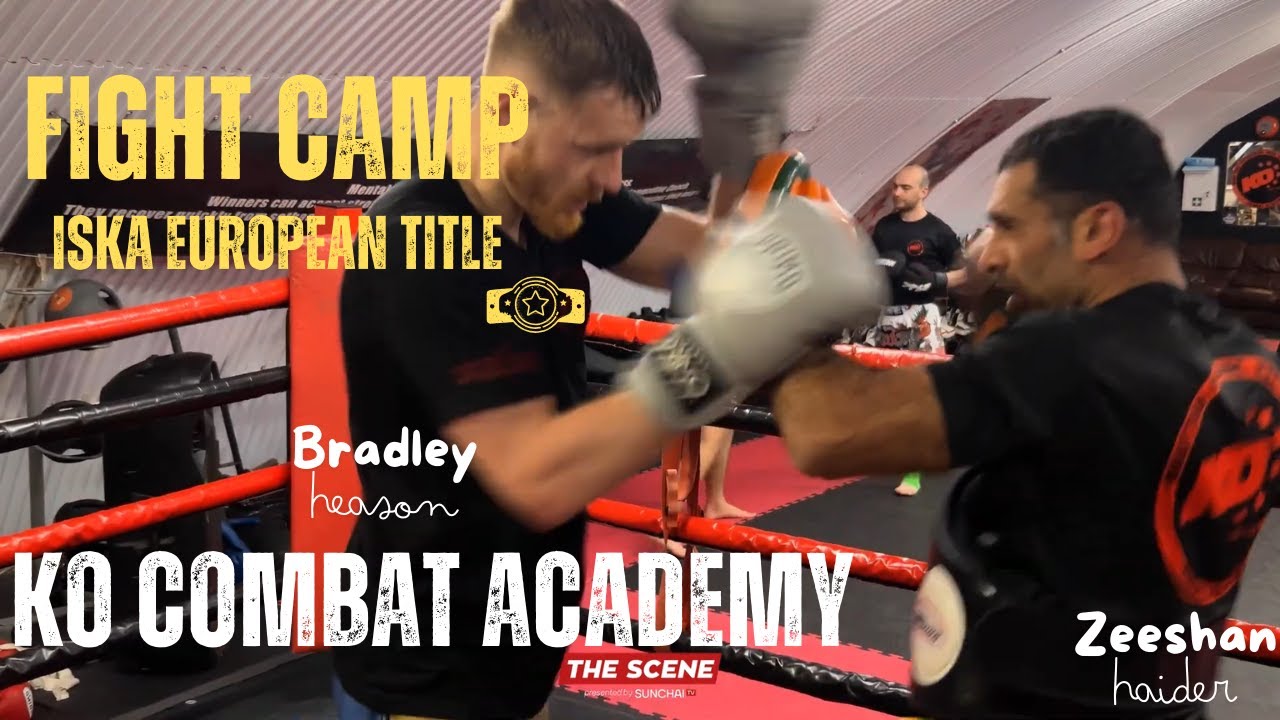 ISKA European Title Fight Camp: Bradley Heason with Zeeshan Haider 🥊 ...