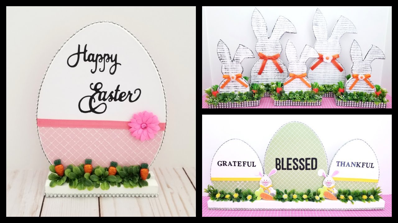 Handmade Cardboard Easter Spring Decoration Ideas | Cardboard Home ...