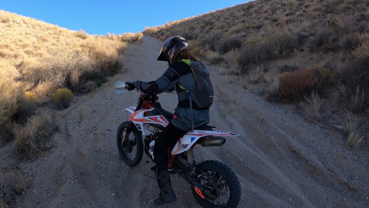 X-Moto Xpro 125 Chinese dirt bike test run riding with Gage on his kx ...