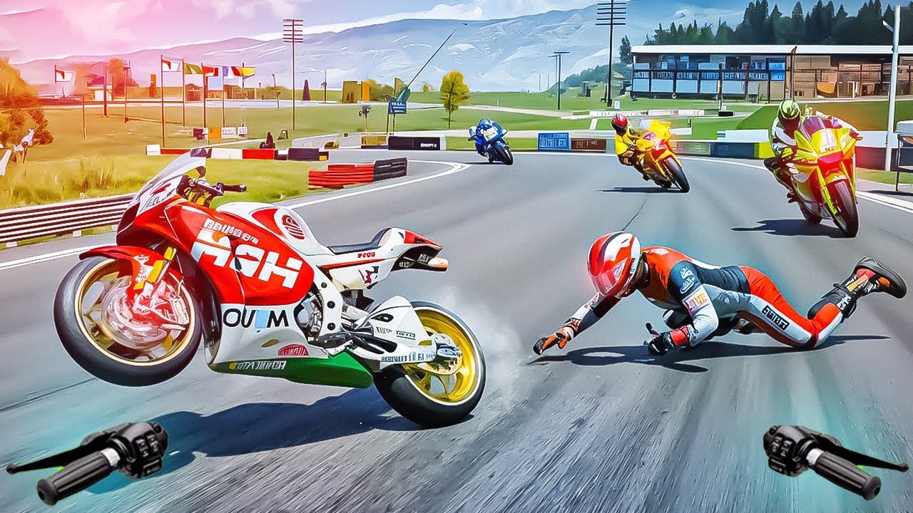 Motorcycle Rider Game - 3D Bike Racing Video Game - Android Bike ...