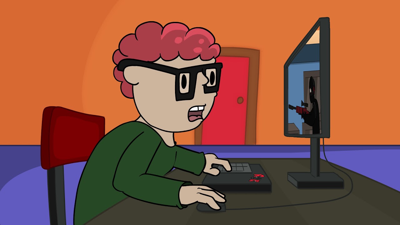 Real Black Ops Gamer Rage Animated | @DarthZoxGaming - YouTube