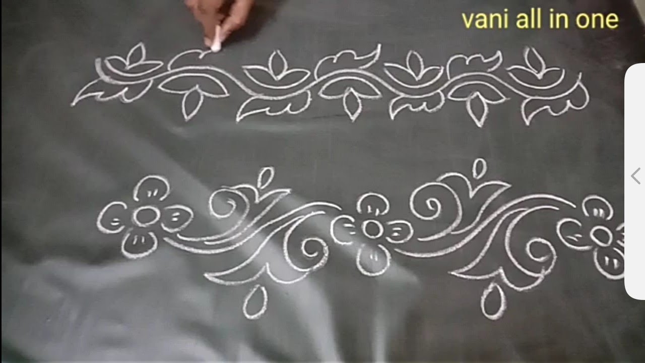 Border designs#vani all in one - YouTube