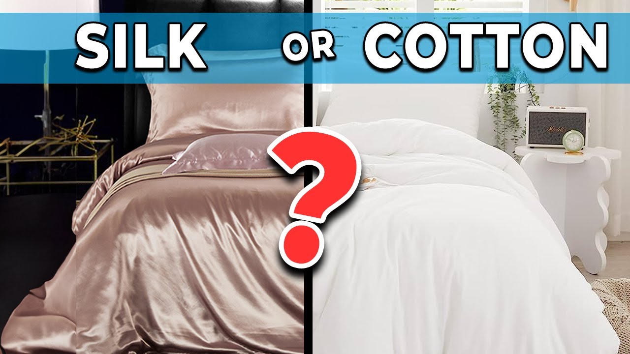 Silk vs Cotton Sheets: What's Best for Your Sleep? - YouTube