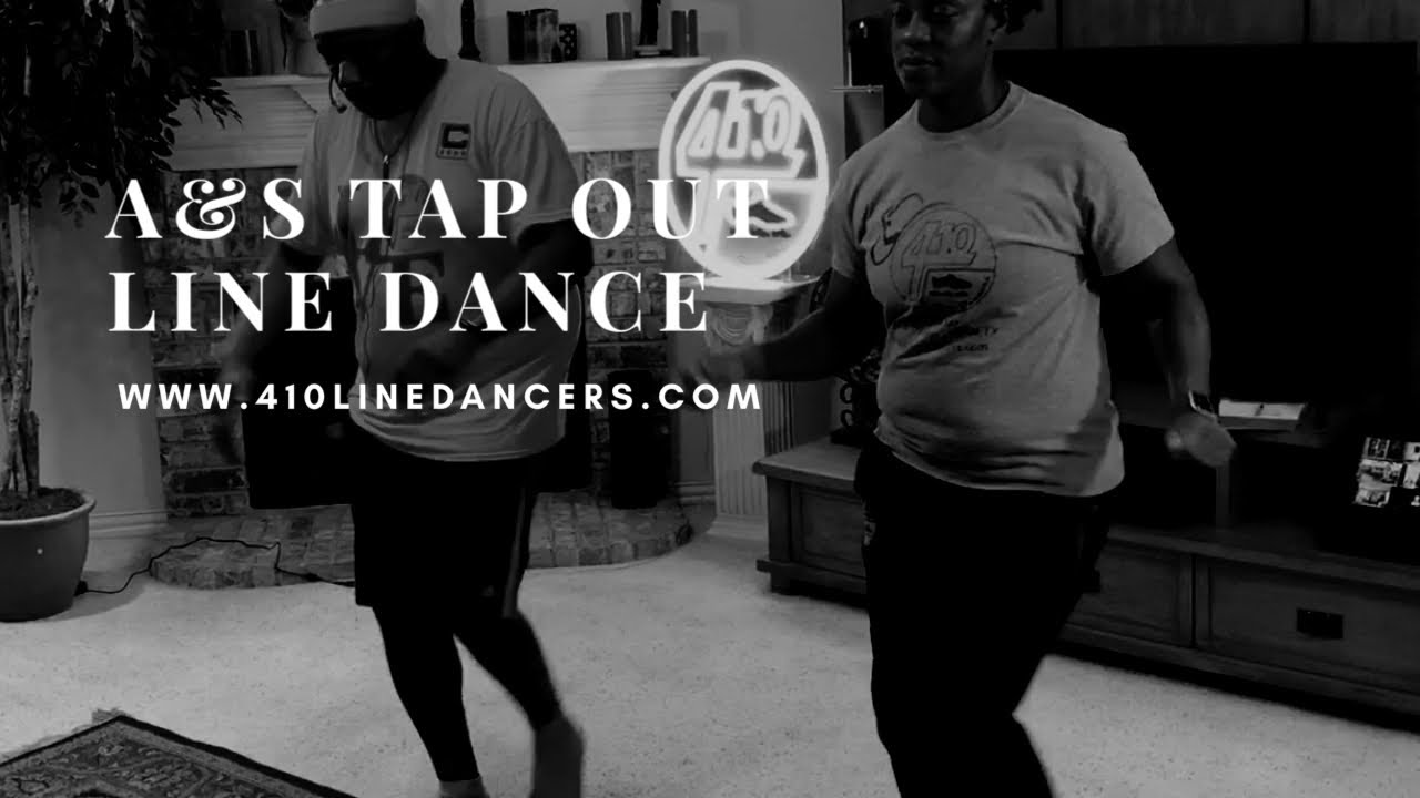 🪀 A&S Tap Out Line Dance - Virtual Class Demo - YouTube