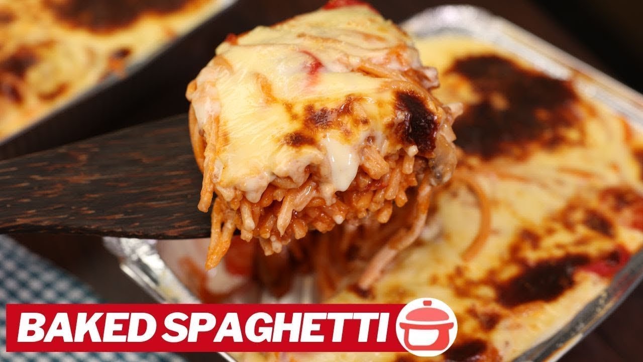 Baked Spaghetti Recipe | Level Up Handa Ngayung Christmas - YouTube