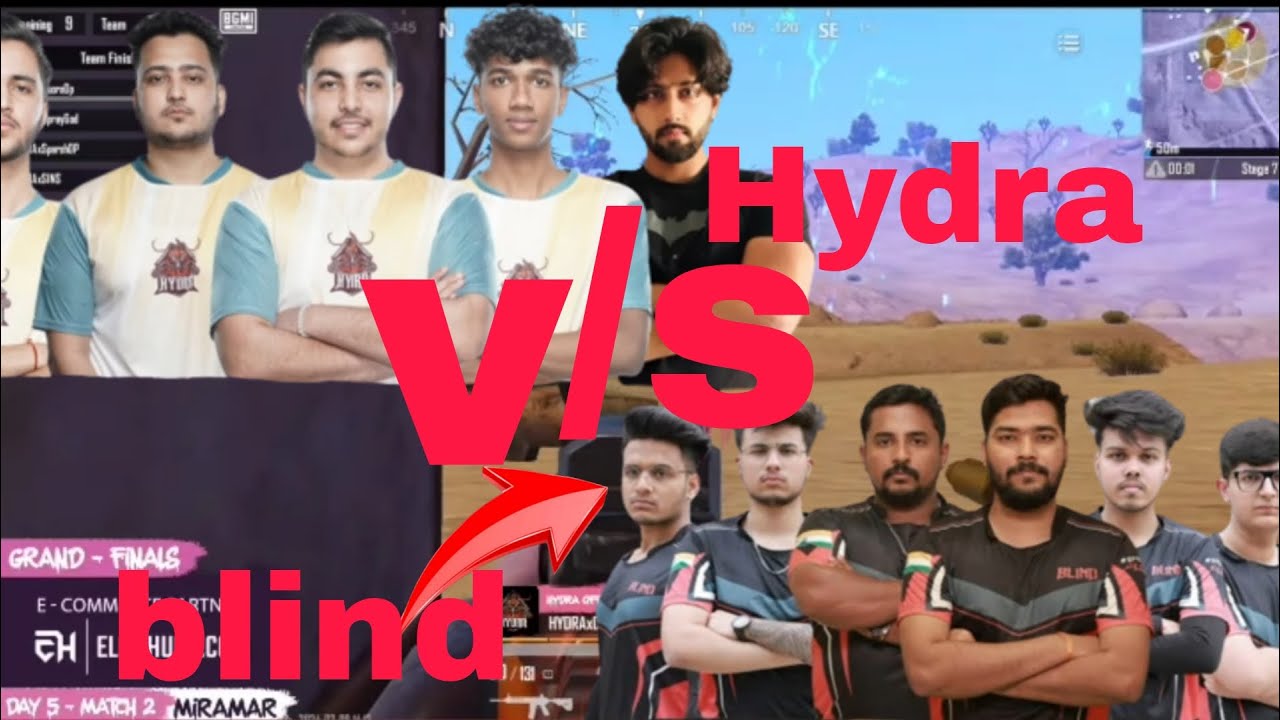 Team hydra vs team blind first match day 5 #hellhydra 🔥🔥 - YouTube