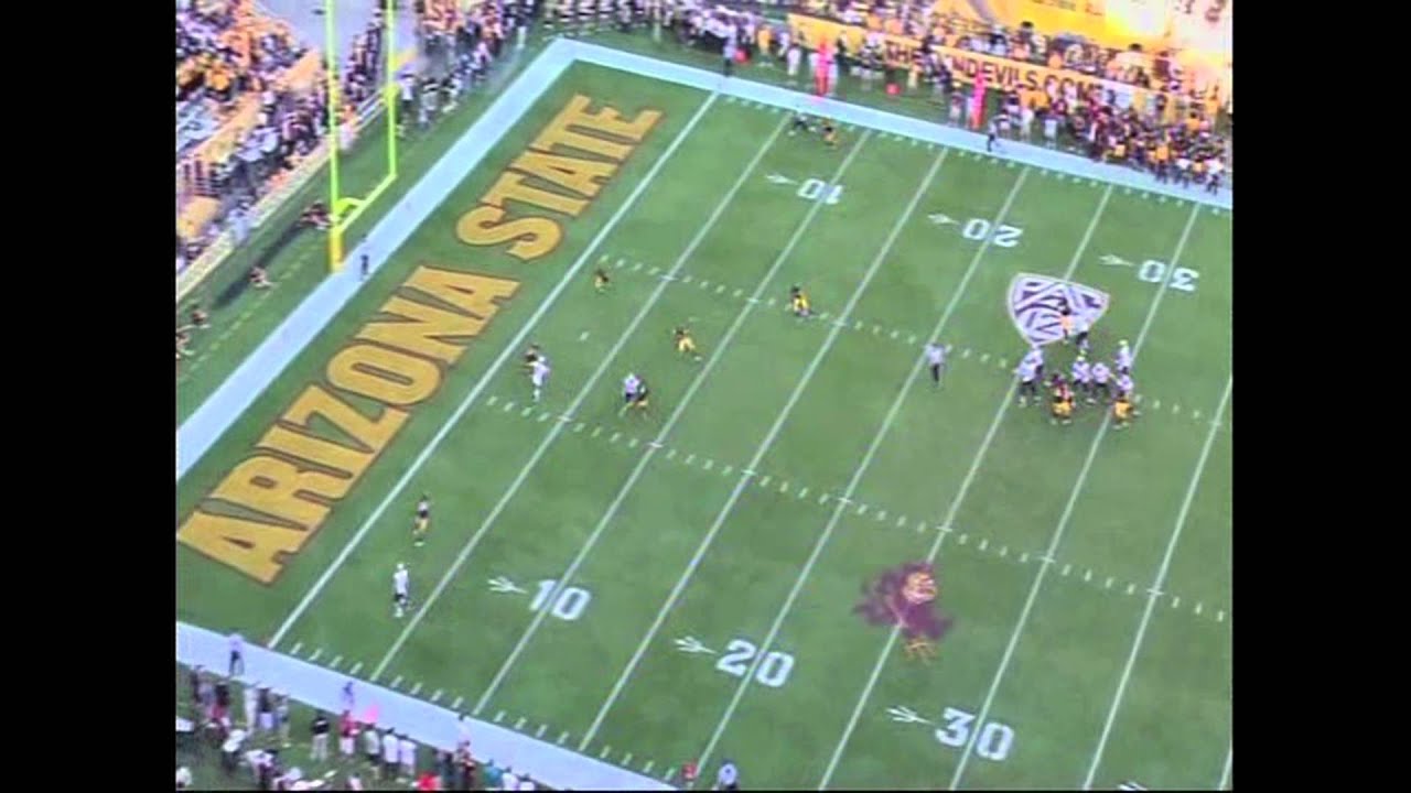 Clint Floyd Highlight - ASU safety - YouTube