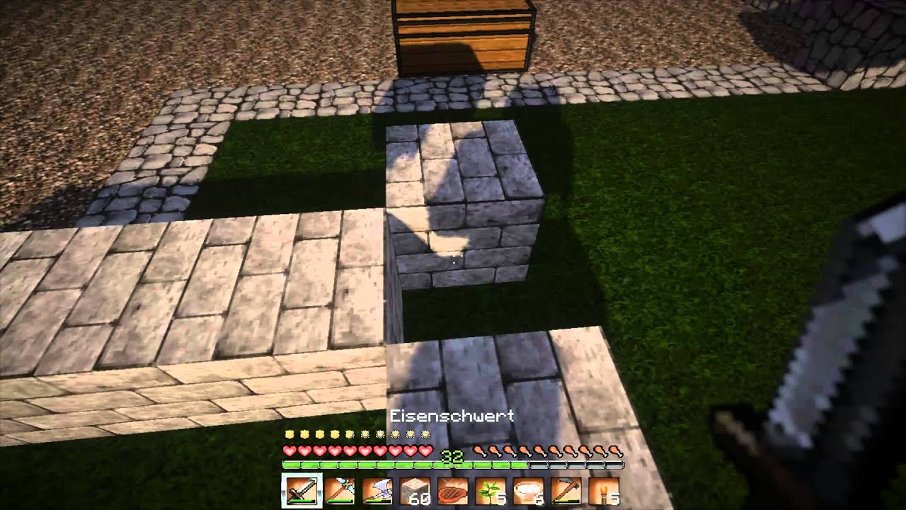 MINECRAFT #024 Grundstein wird gelegt Let's Play Minecraft - YouTube