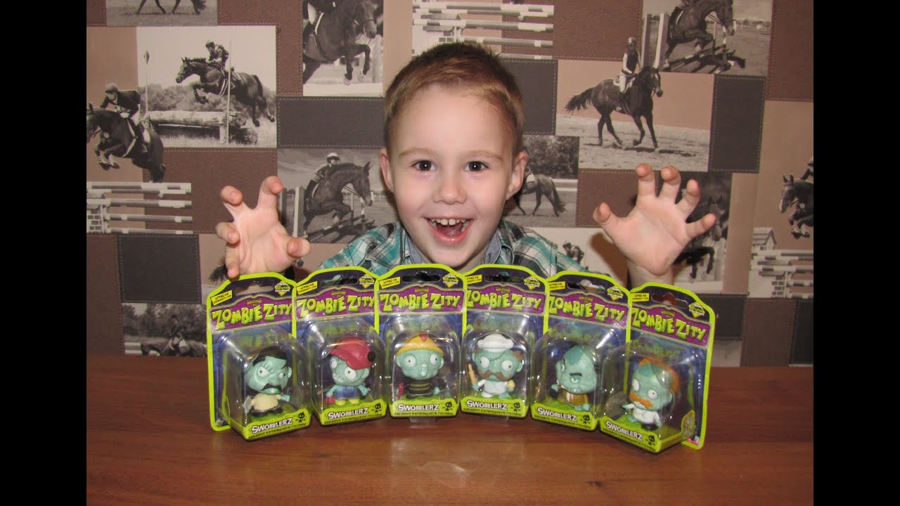 Zombie Zity обзор игрушек на you tube 2016 - YouTube