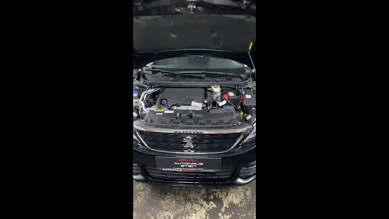 PEUGEOT 308 1.2 PURETECH 130 OIL CHANGE ÖLWECHSELN DIY HOW TO CHANGE ...