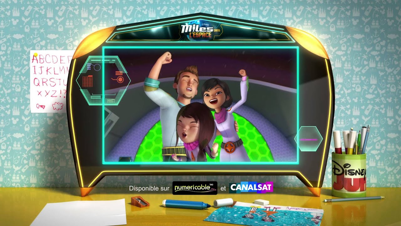 Miles dans l'Espace - Décollage immédiat sur Disney Junior ! - YouTube
