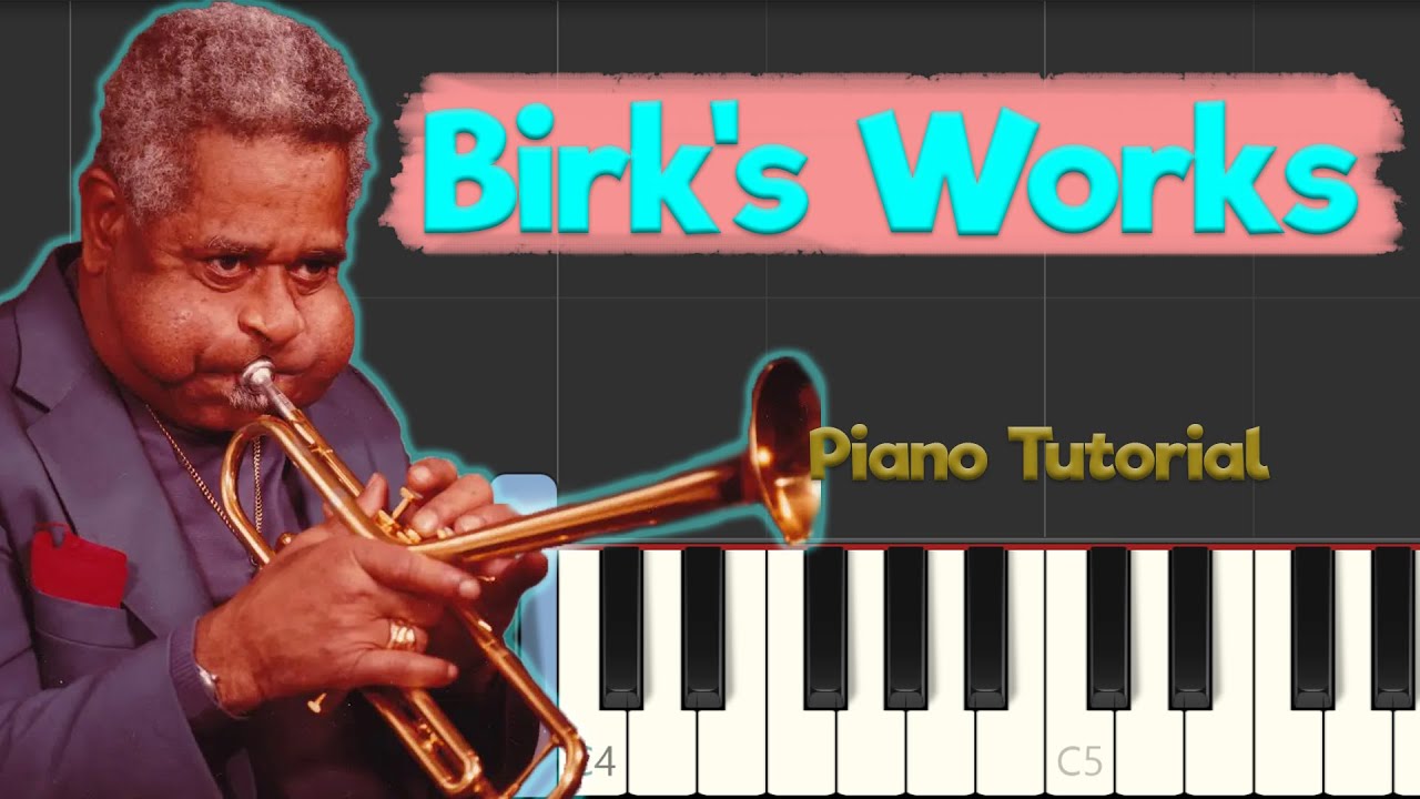 Dizzy Gillespie - Birk's Works - Jazz Piano Tutorial - YouTube