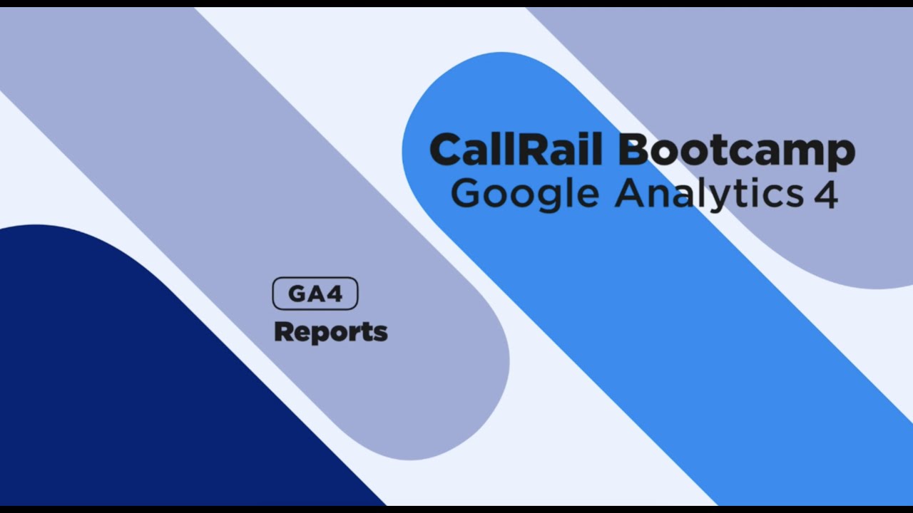 Google Analytics 4 Bootcamp: Reports - YouTube