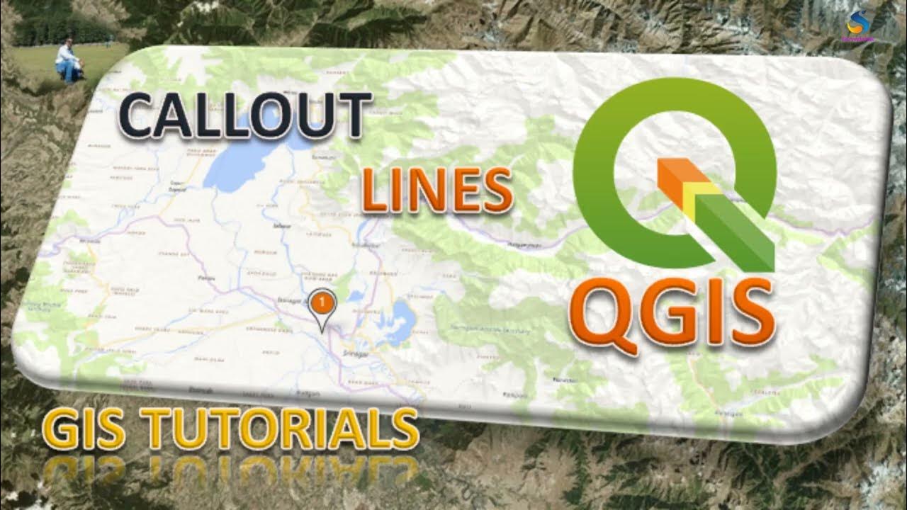 Labels With Callout Lines In Qgis Youtube