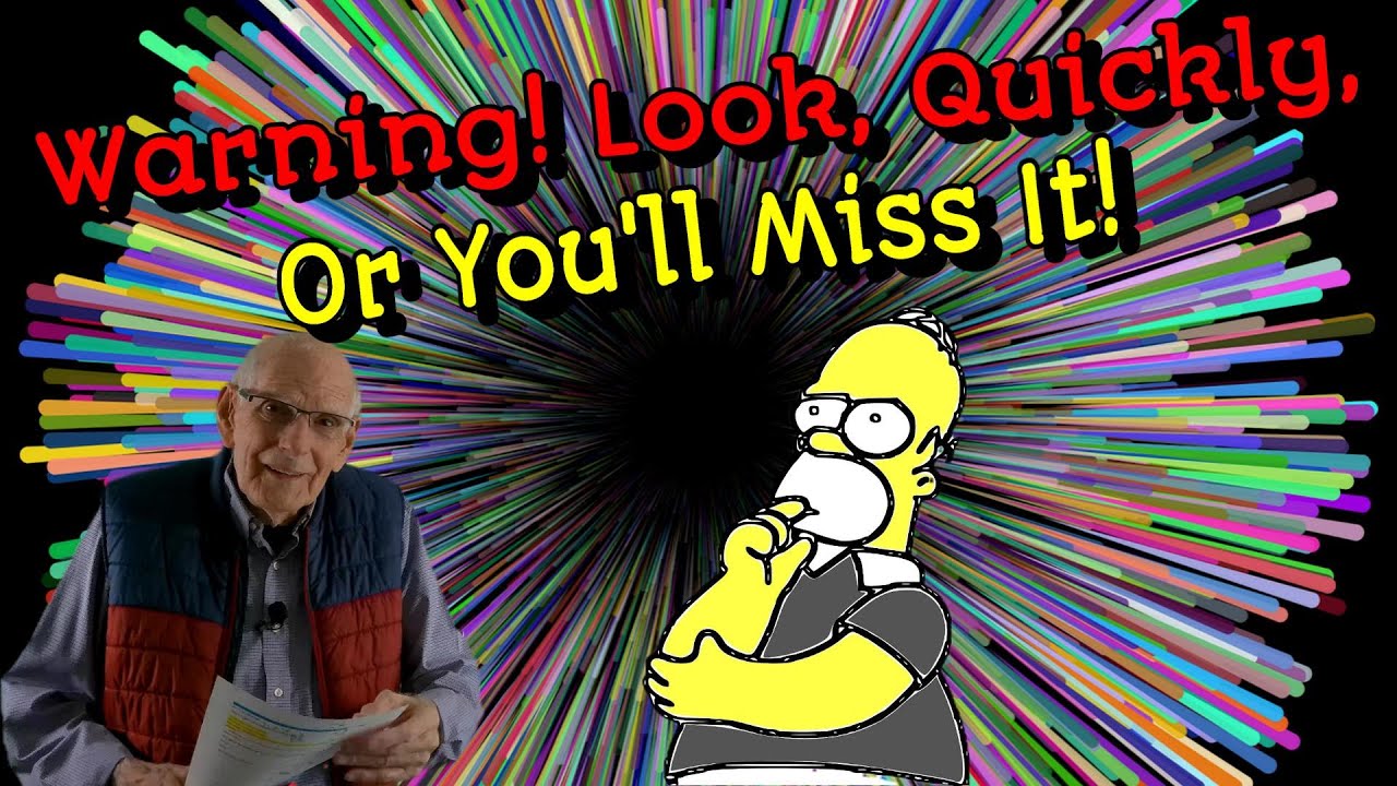 271- Warning! Look, Quickly, Or You'll Miss It! - YouTube